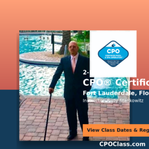 CPO Certification Class for Fort Lauderdale - Aquatic Facility Training ...